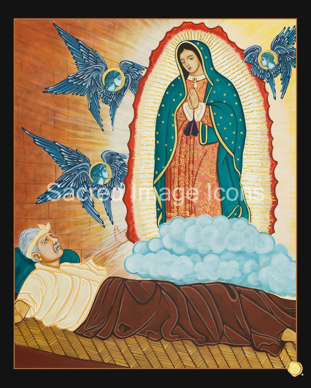 Our Lady of Guadalupe Project - Third Apparition | Sacred Image Icons ...