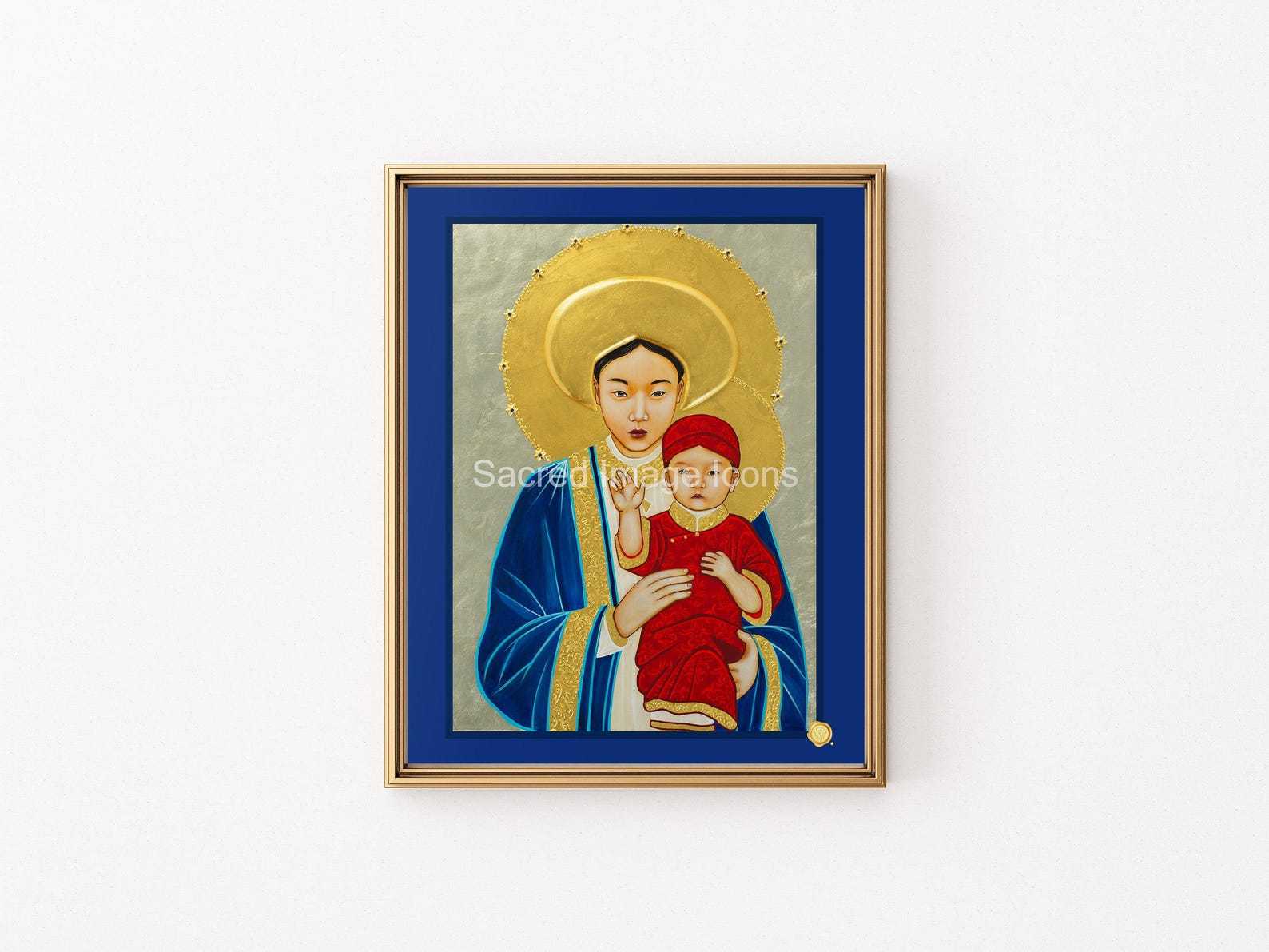 Our Lady of La Vang Print | Sacred Image Icons - Etsy