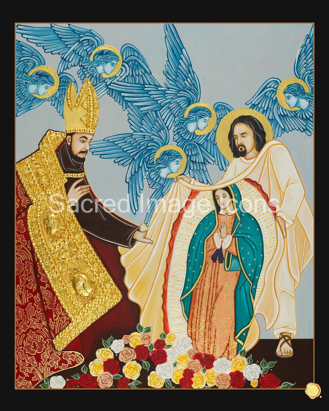 Our Lady of Guadalupe Project - Fourth Apparition | Sacred Image Icons ...