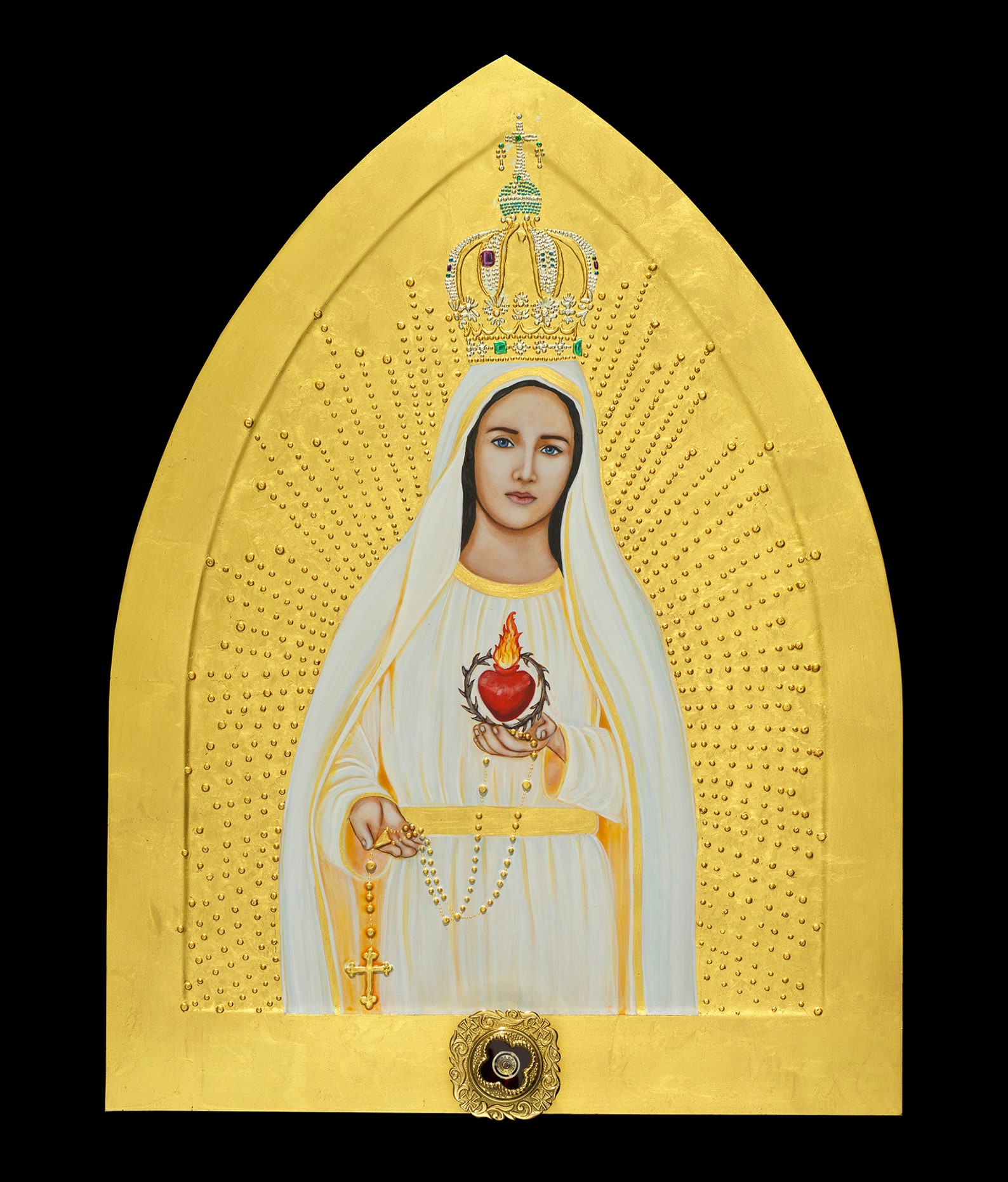 Our Lady of Fatima Icon Ready to Frame Print Catholic Art - Etsy