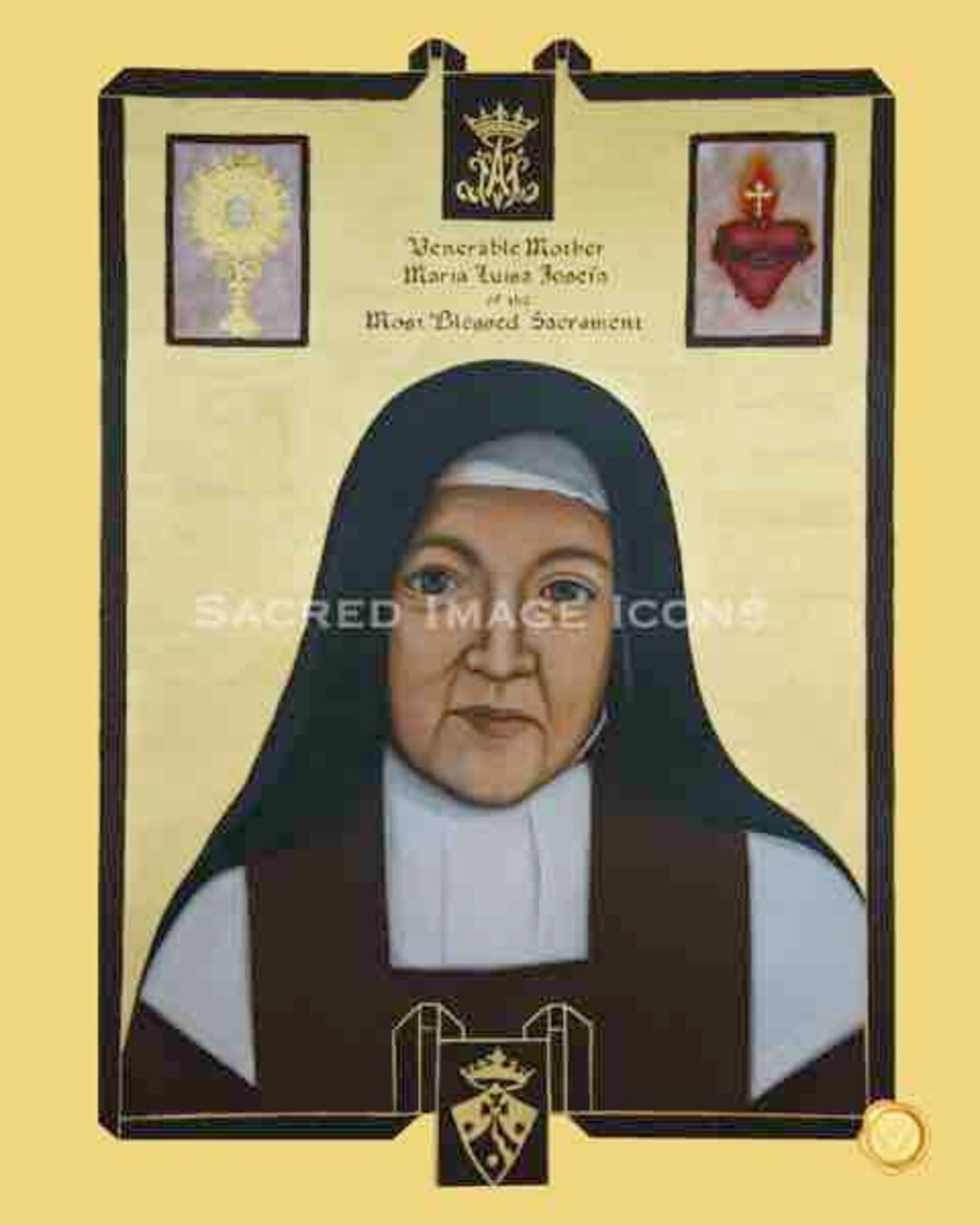 Venerable Mother Luisita Sacred Image Icons - Etsy