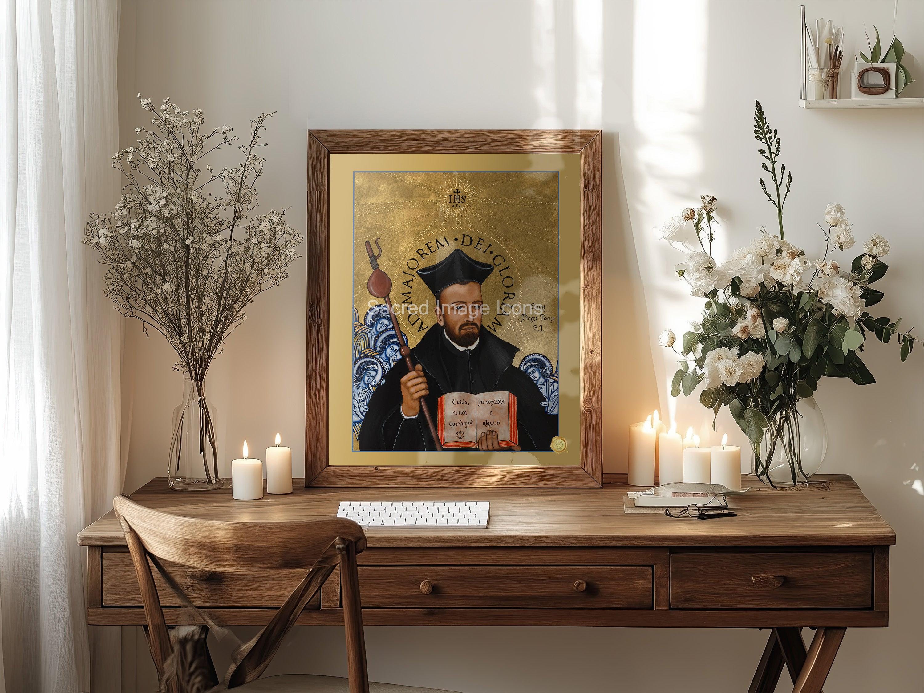 Saint Peter Faber Print | Sacred Image Icons - Etsy