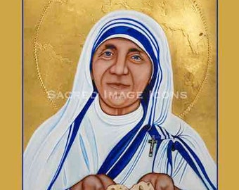 The Holy Art Mother Teresa Icon - Etsy