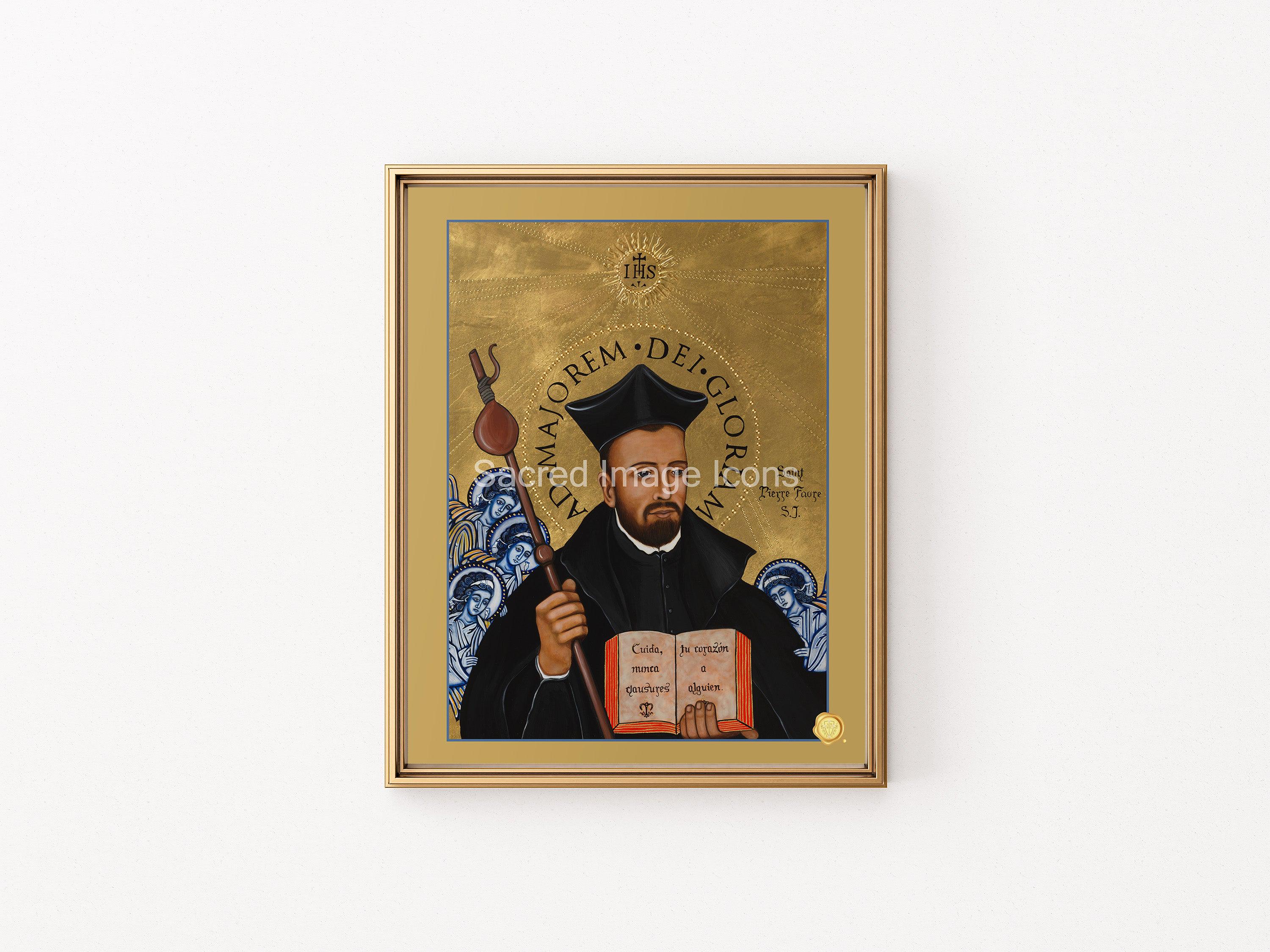 Saint Peter Faber Print | Sacred Image Icons - Etsy