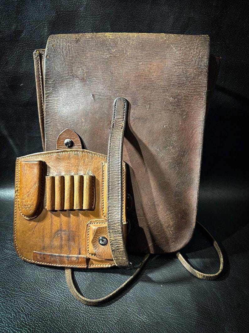 Officer Map Case, RKKA Field Gear, 1930s Map Bag, Russian Military Gear ...