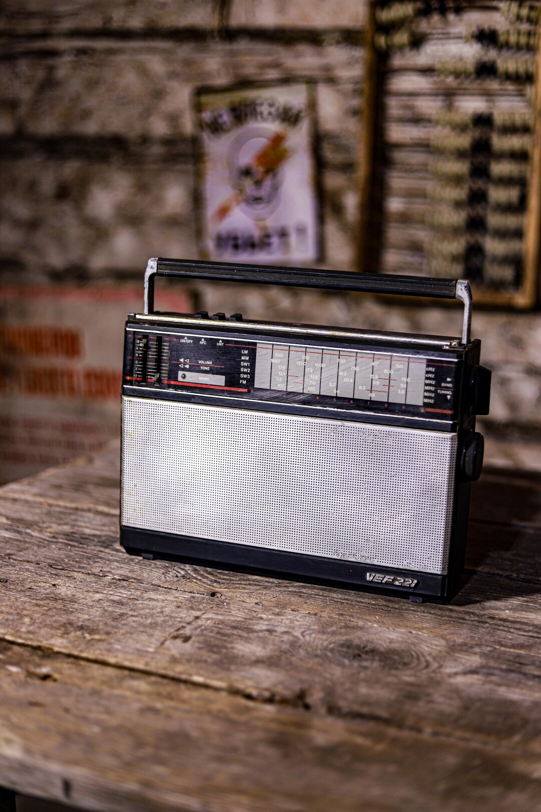 Vintage Soviet VEF 221 Radio | Cold War Era Transistor Radio | Bunker ...