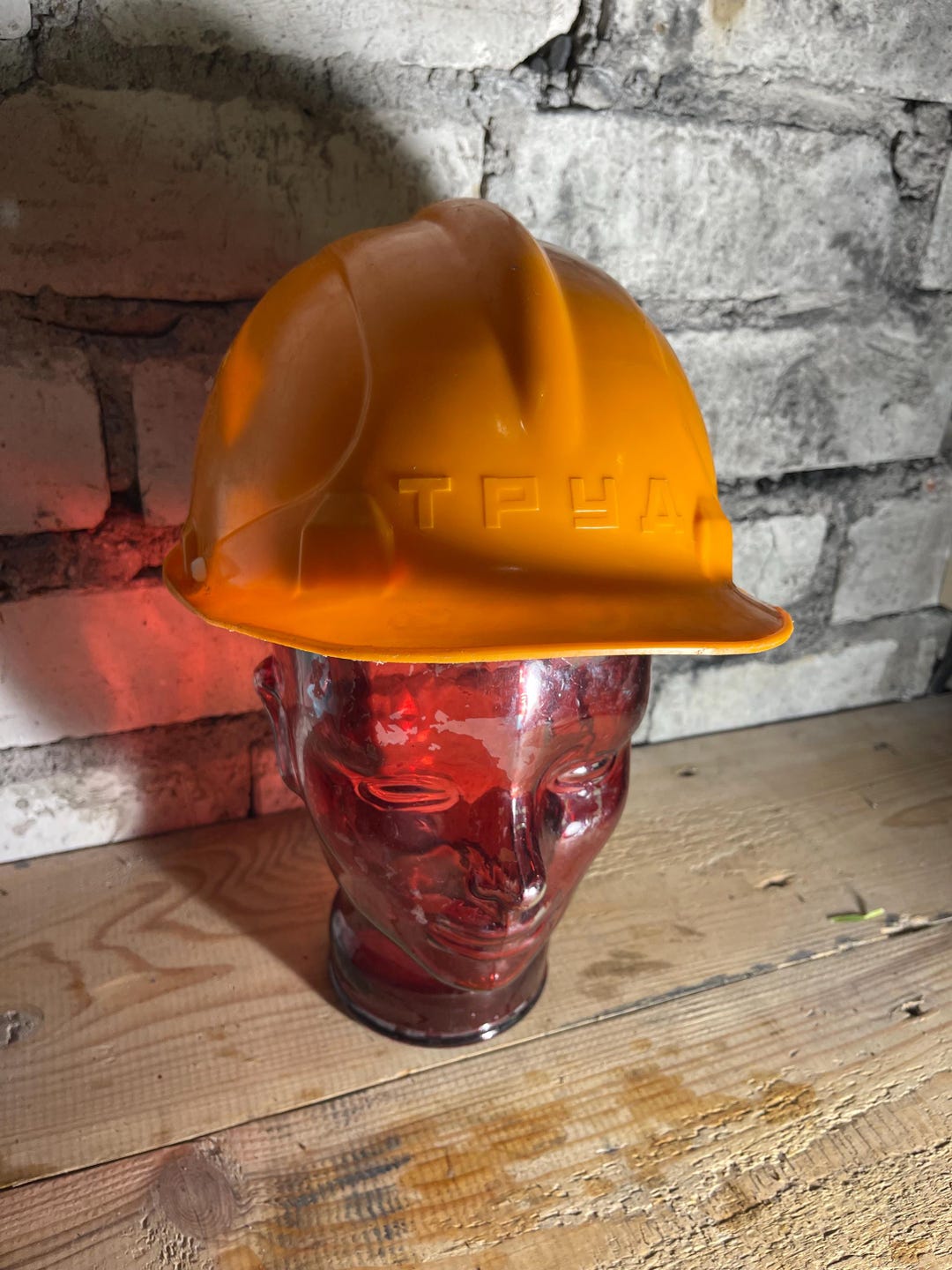 Soviet LABOR Helmet | Construction Helmet | Industrial Headgear ...