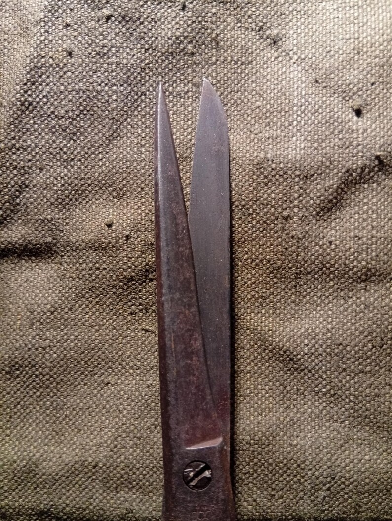 Antique Scissors, Zwilling Henckels, Vintage Shears, Rustic Decor ...