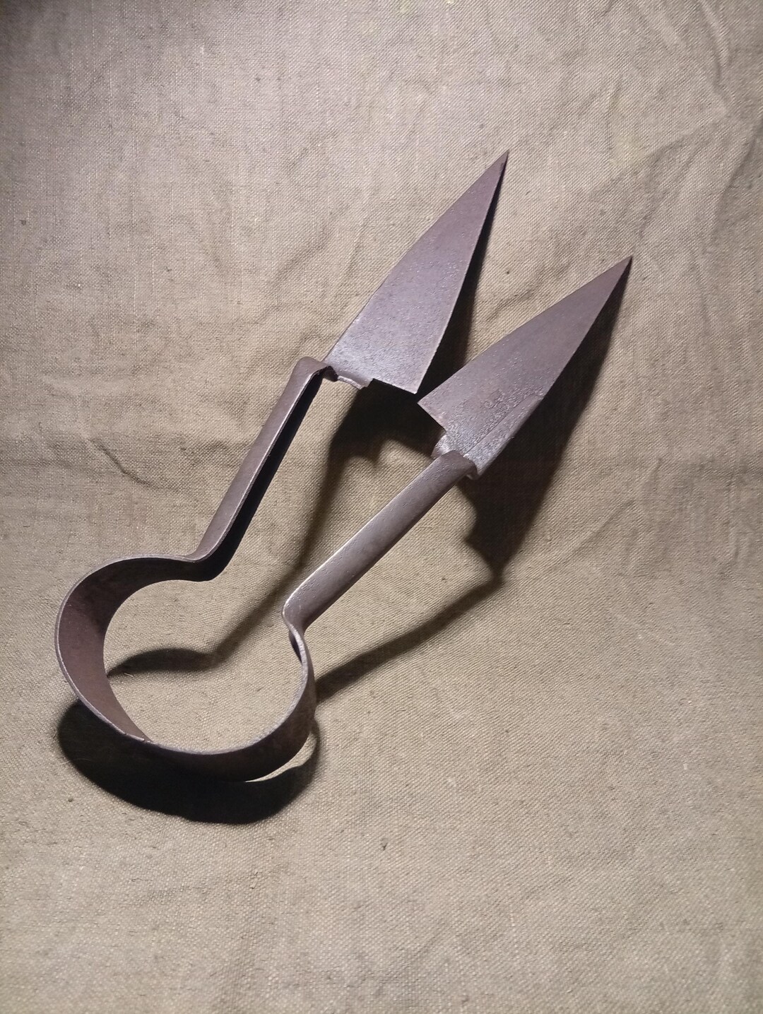 Antique Shears, Sheep Scissors, Wool Cutter, Forged Steel, Vintage ...