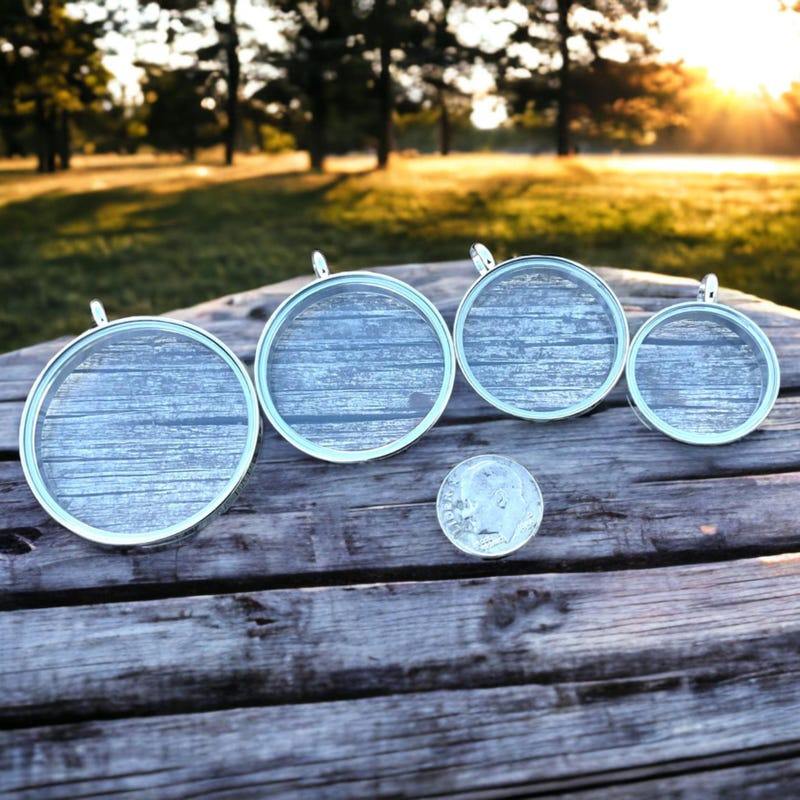 Deep Clear Lockets - Etsy