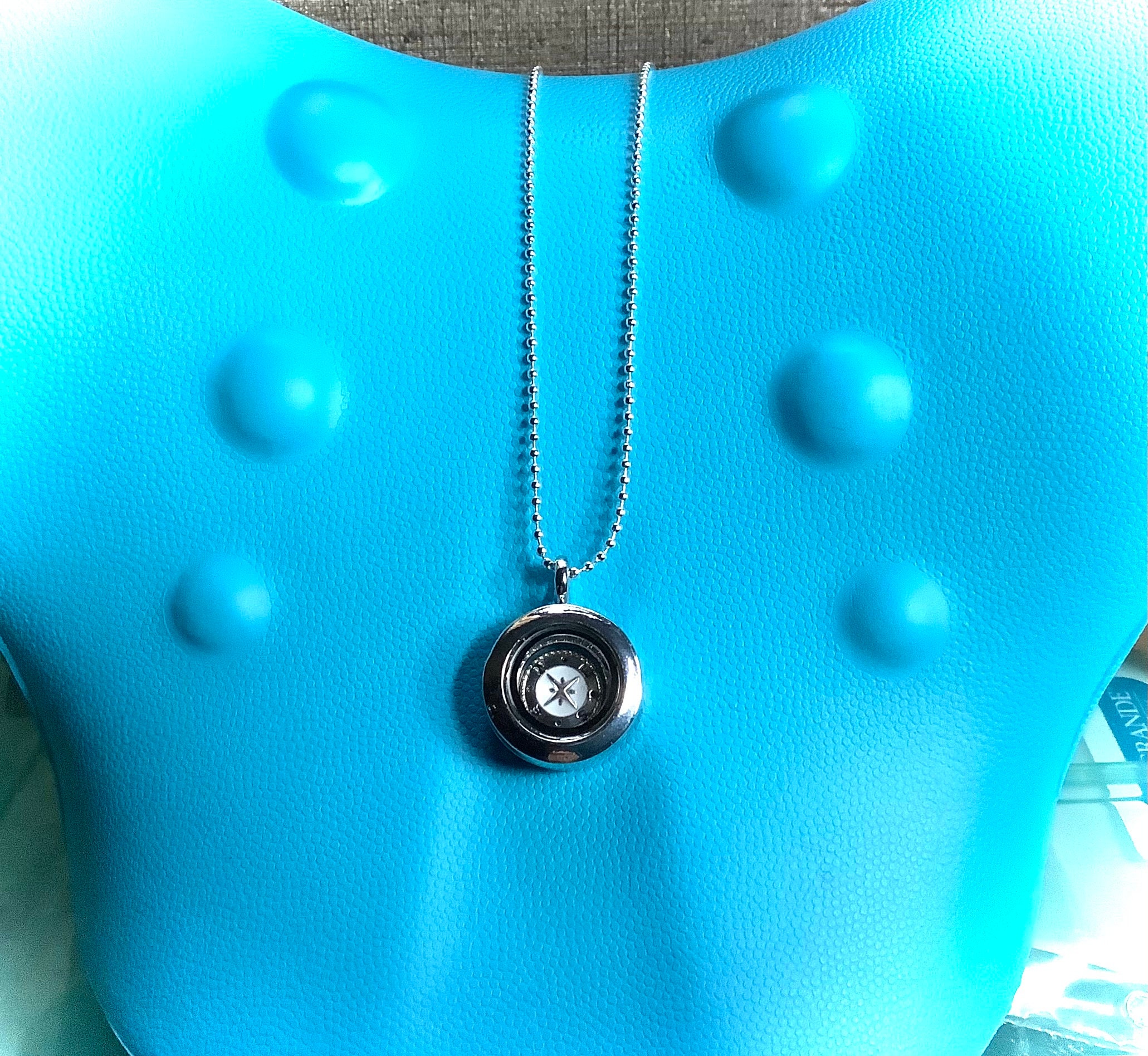 Mini Memory Lockets 20mm Glass Lockets Birthstone or | Etsy