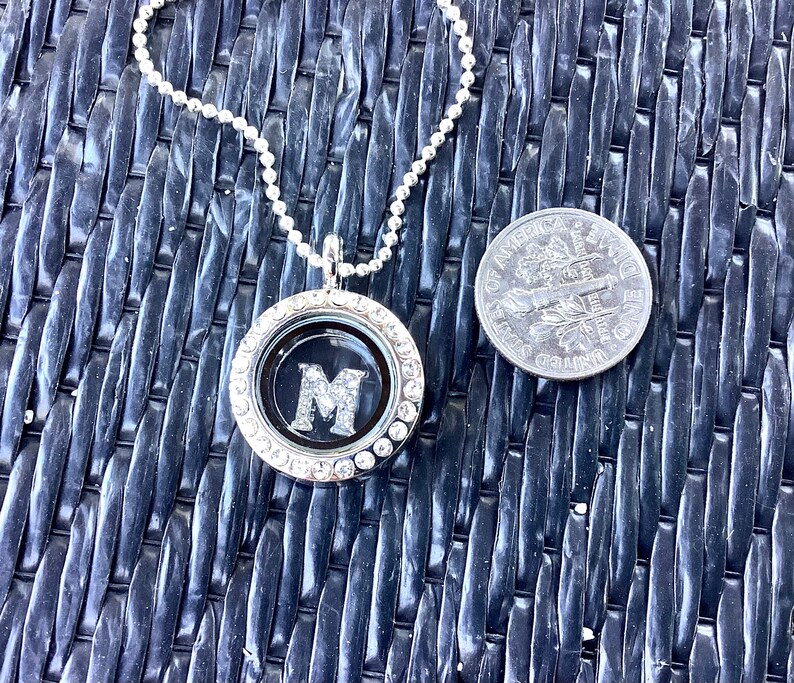 Mini Memory Lockets 20mm Glass Lockets Birthstone or | Etsy