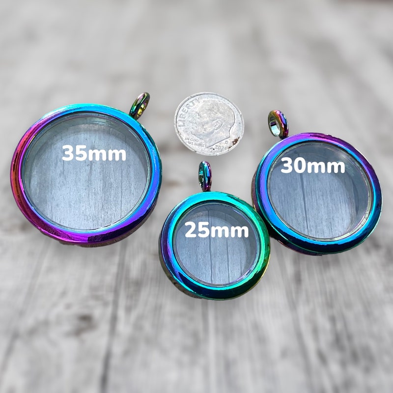 Shadow Box Locket - Etsy