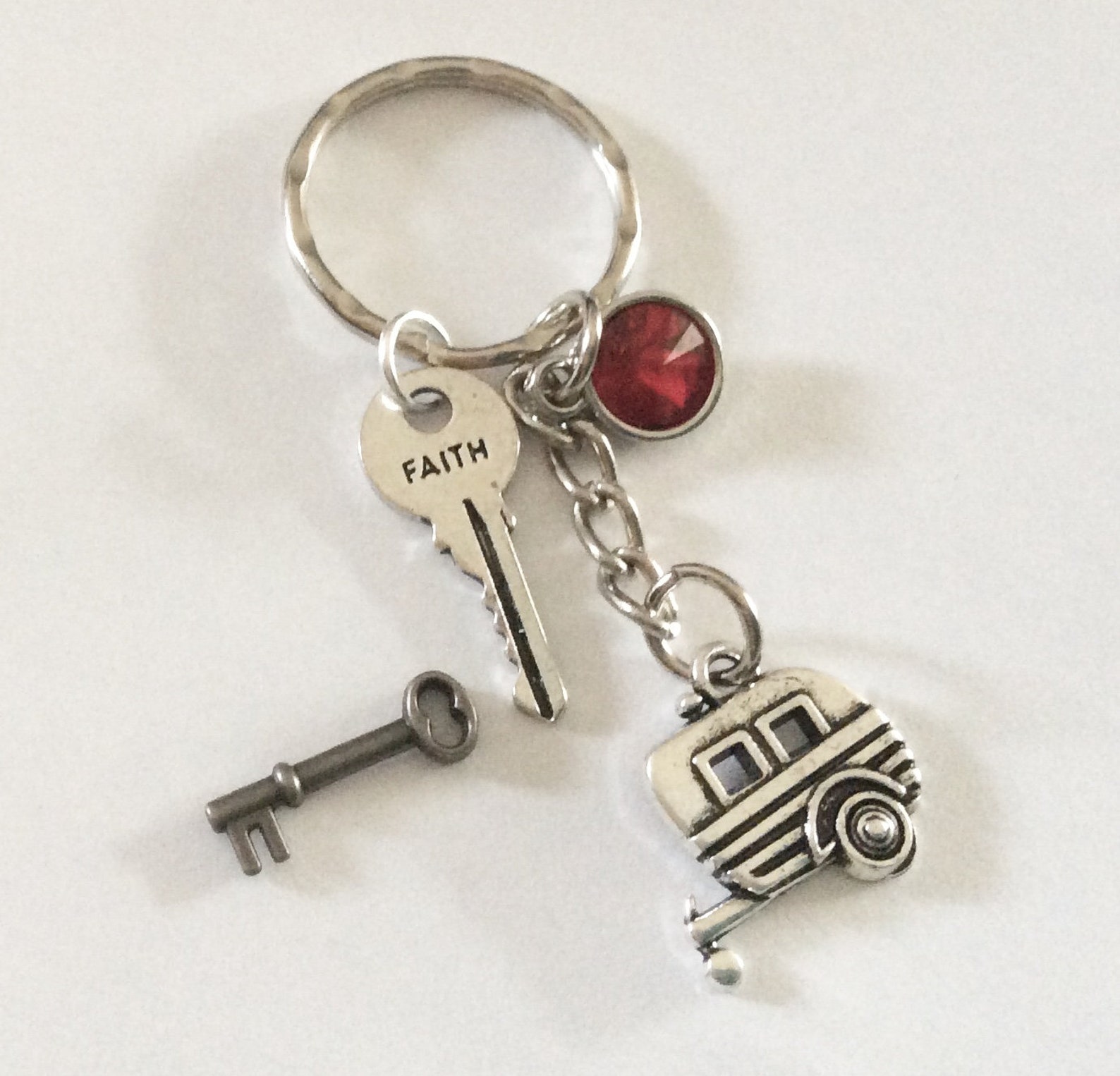 Camping Keychain Personalized Key Ring Keys to the RV | Etsy