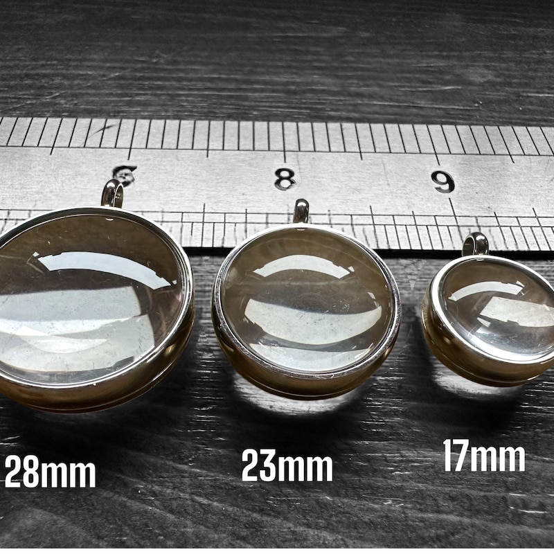 Silver See Through Locket - Etsy