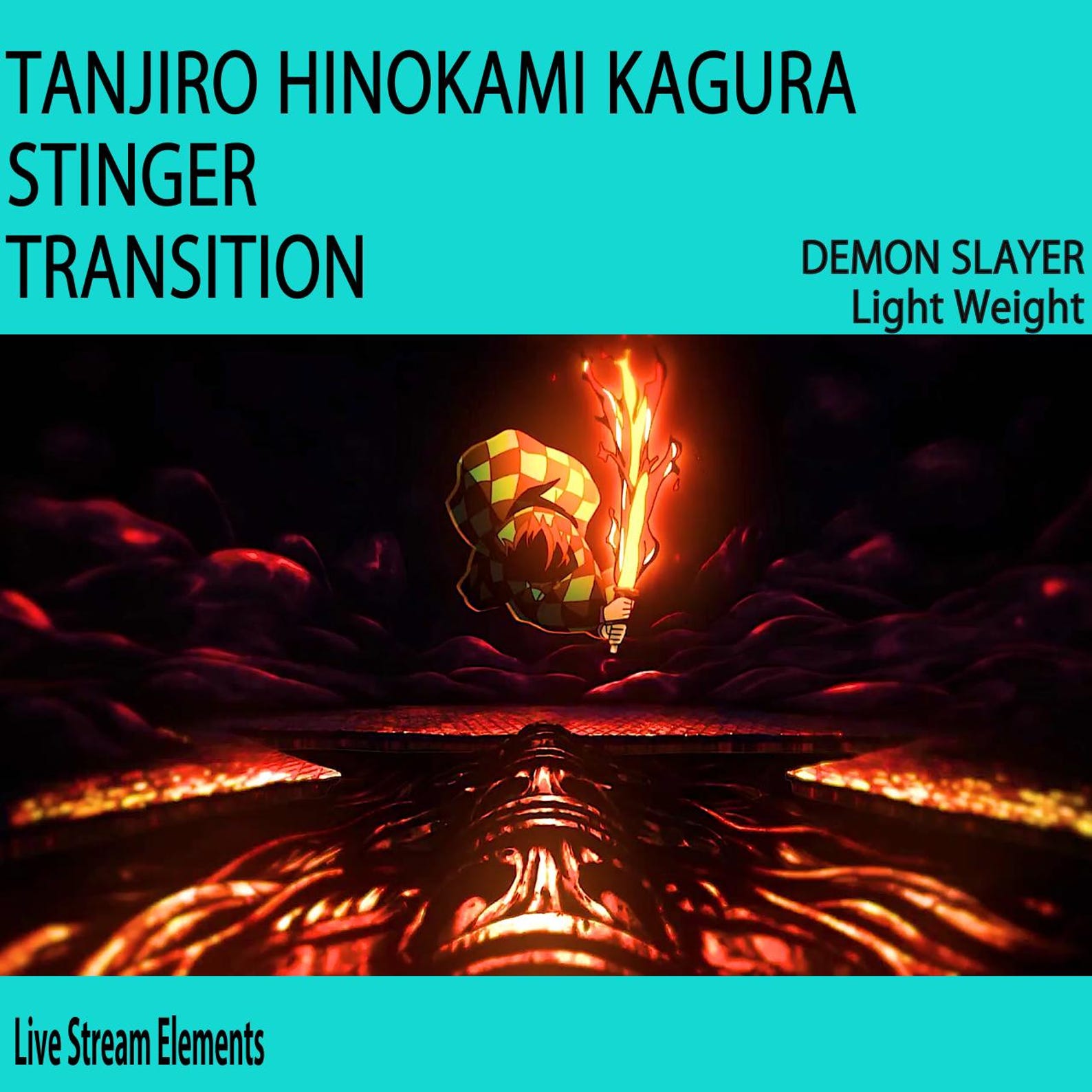 Anime Transitions, Animated Stinger Twitch Overlay for Streamers ...