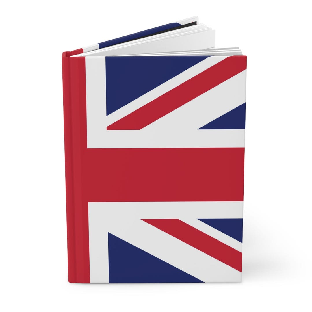 Union Jack Flag Journal, British Flag Notebook, Patriotic Notepad ...