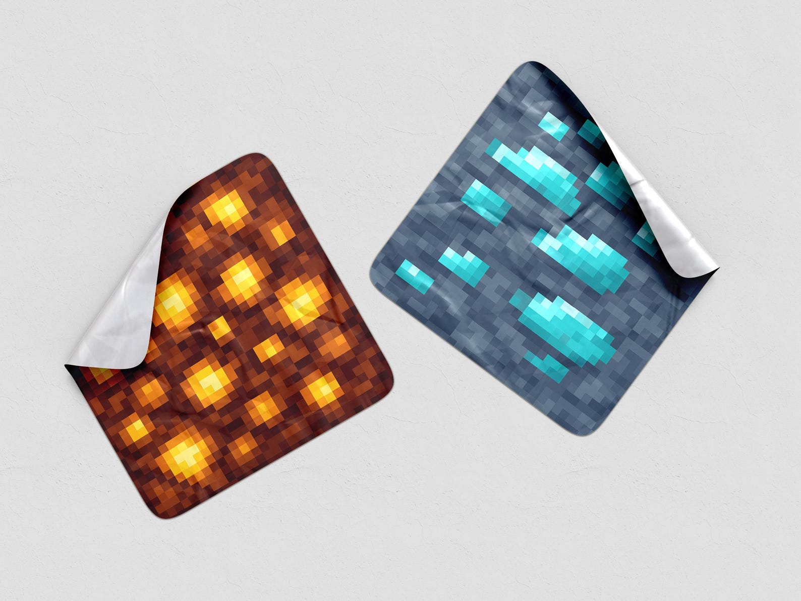 Minecraft-inspired Pixel Texture Pack – 21 PNG Blocks + Bonus PDF ...