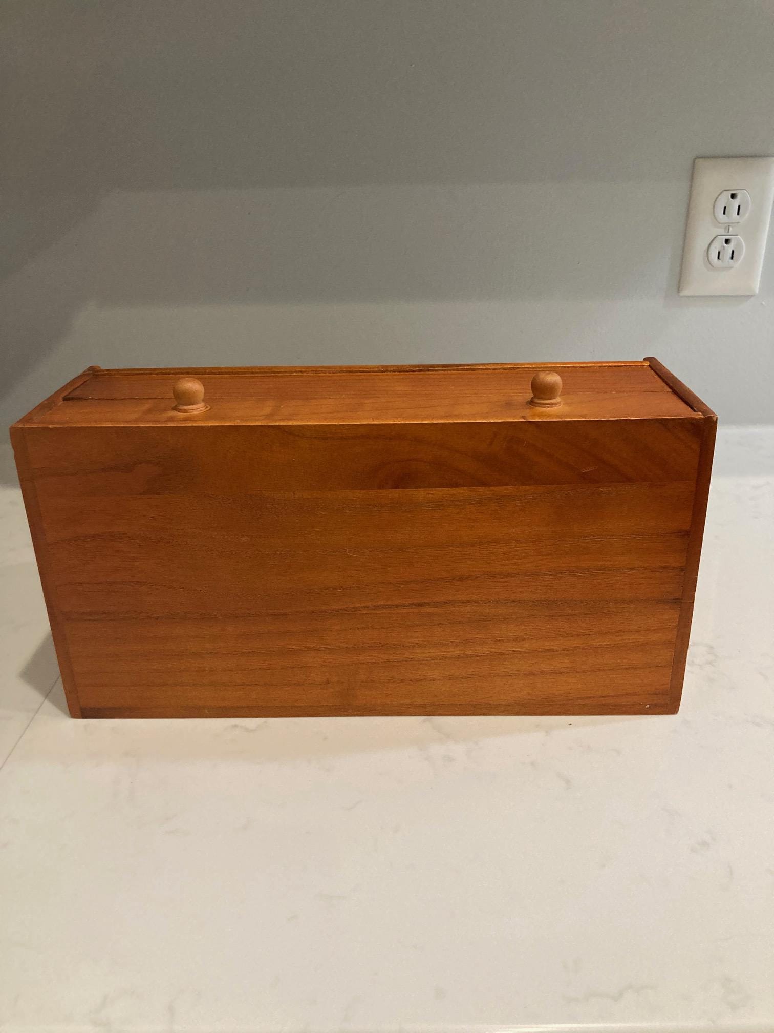 Vintage Oak Bill Organizer - 31-day Mail Sorter With Drawer - Etsy