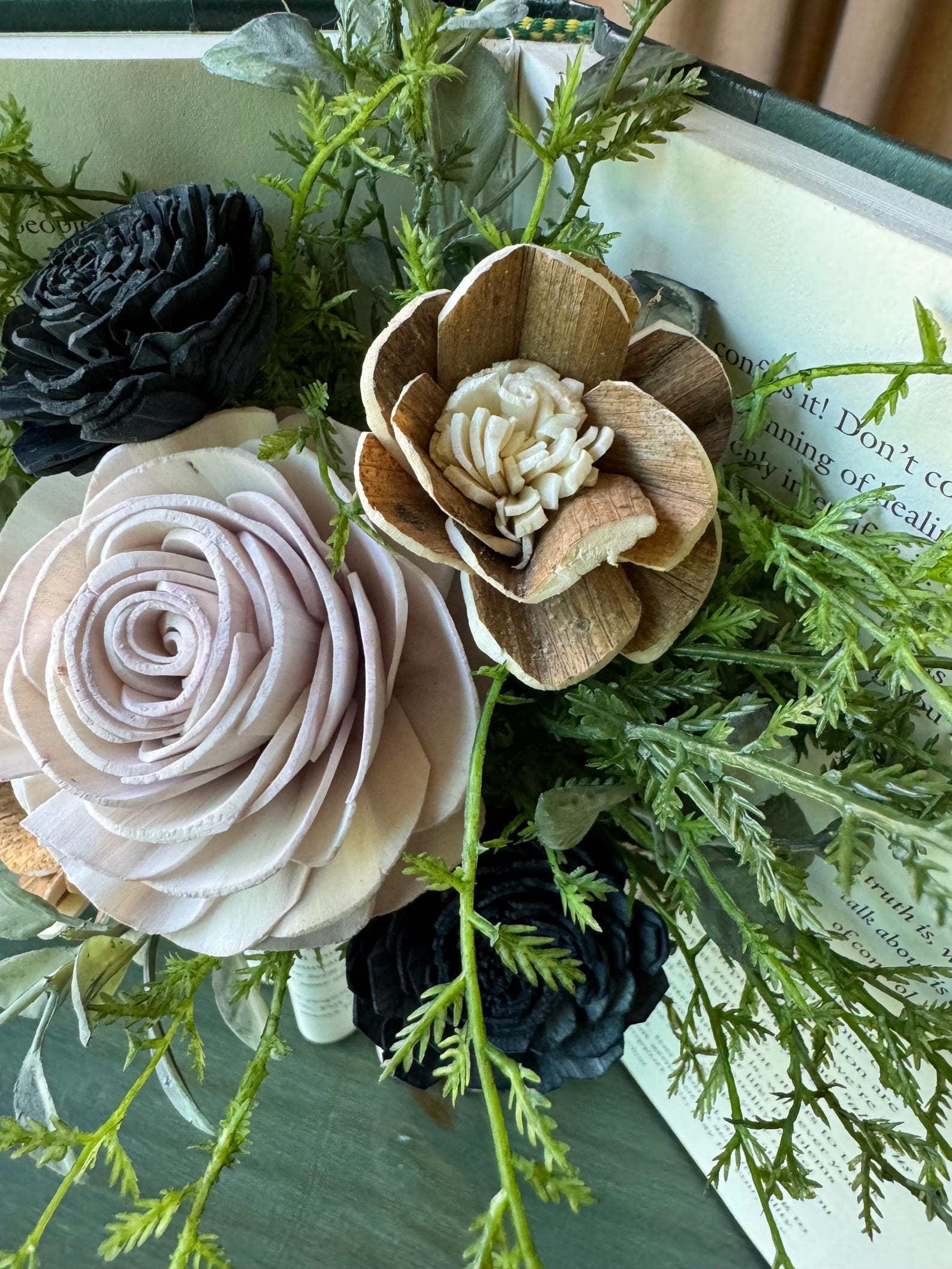 The Purpose Driven Life Book With Wood Flowers - Etsy