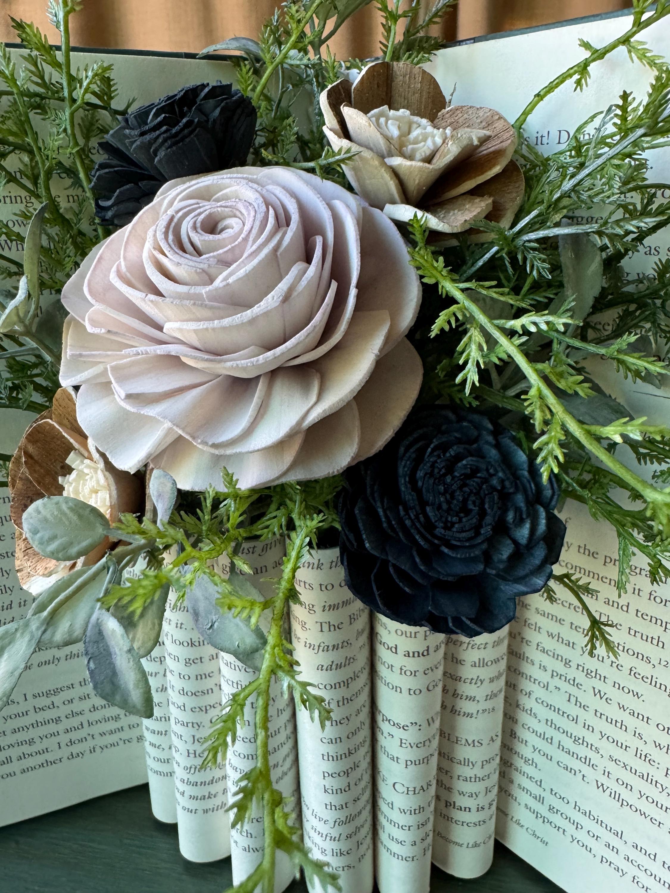 The Purpose Driven Life Book With Wood Flowers - Etsy
