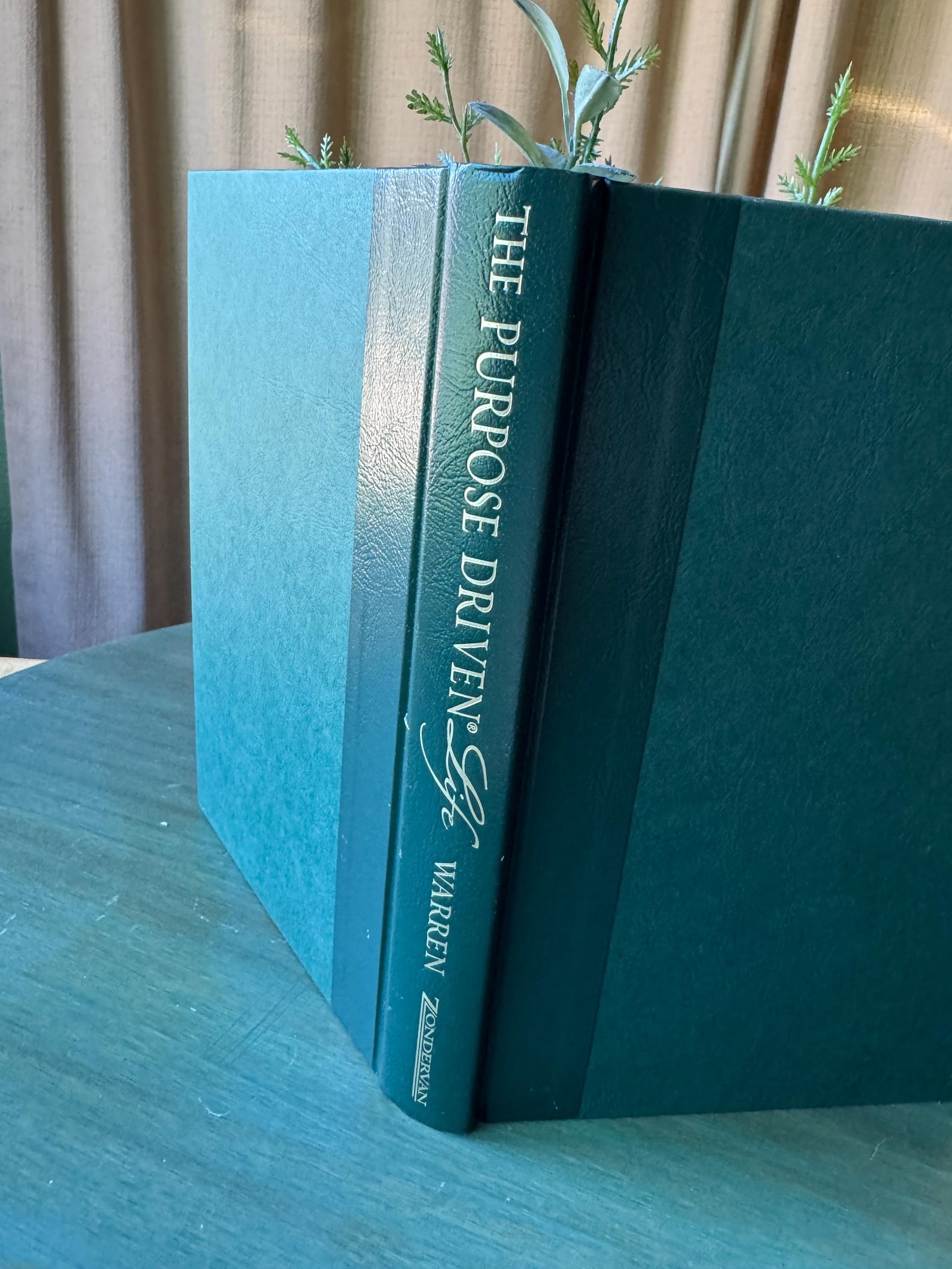 The Purpose Driven Life Book With Wood Flowers - Etsy