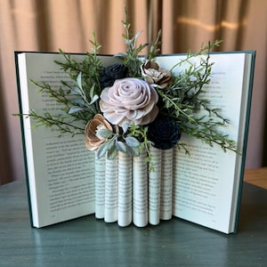 The Purpose Driven Life Book With Wood Flowers - Etsy