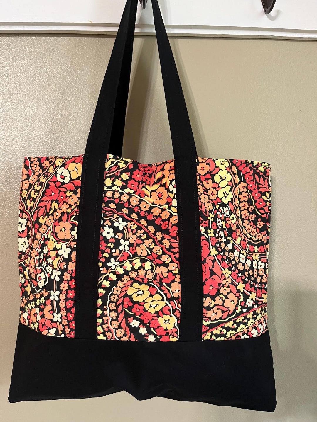 Colorful Handmade Tote Bag - Etsy