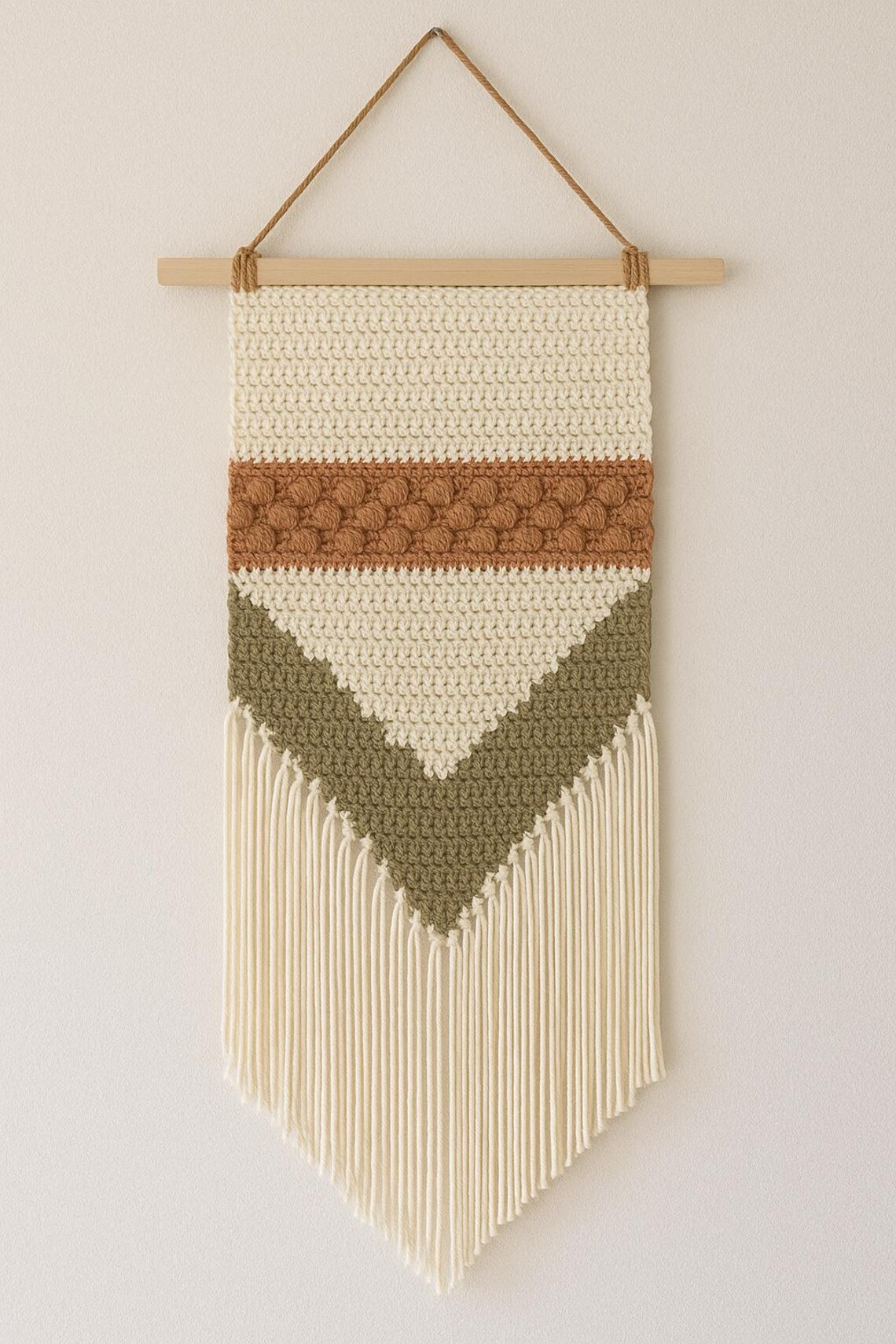 Crochet Pattern Boho Wall Hanging PDF Instant Download - Etsy