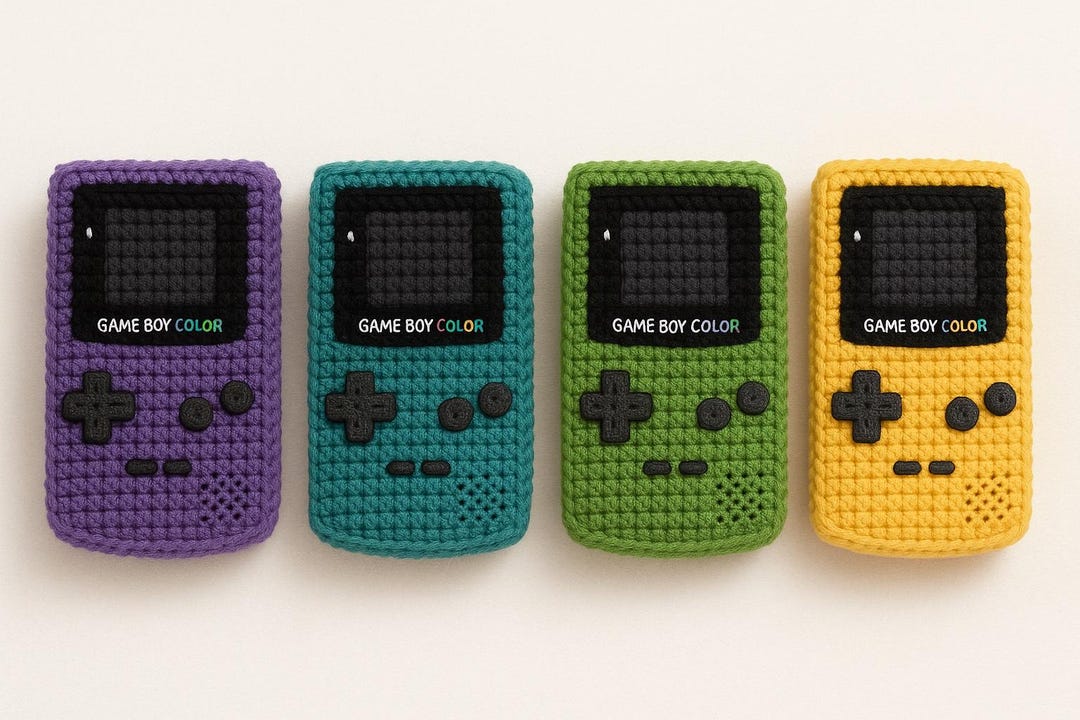 Crochet/amigurumi Pattern Gameboy PDF Instant Download - Etsy