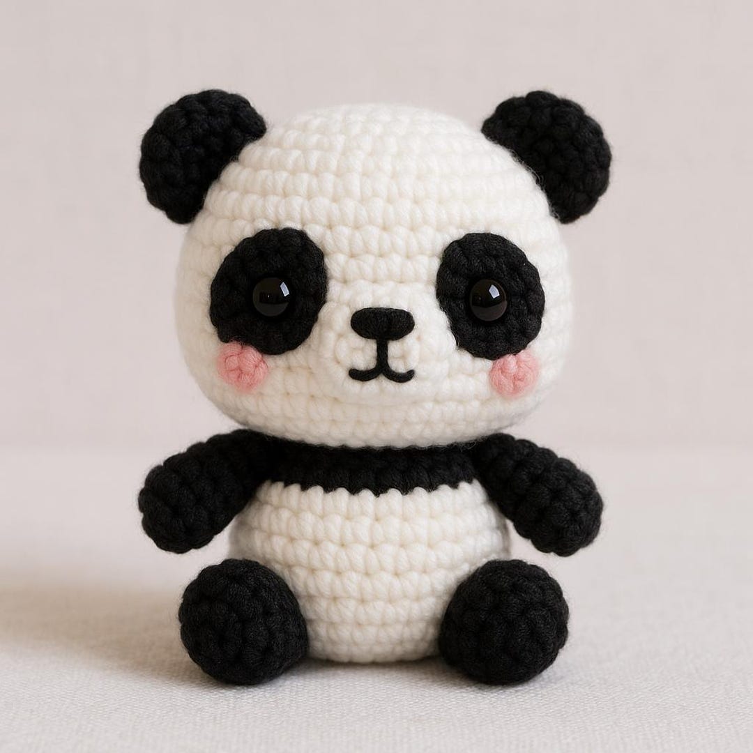 Crochet/amigurumi Pattern Panda PDF Instant Download - Etsy