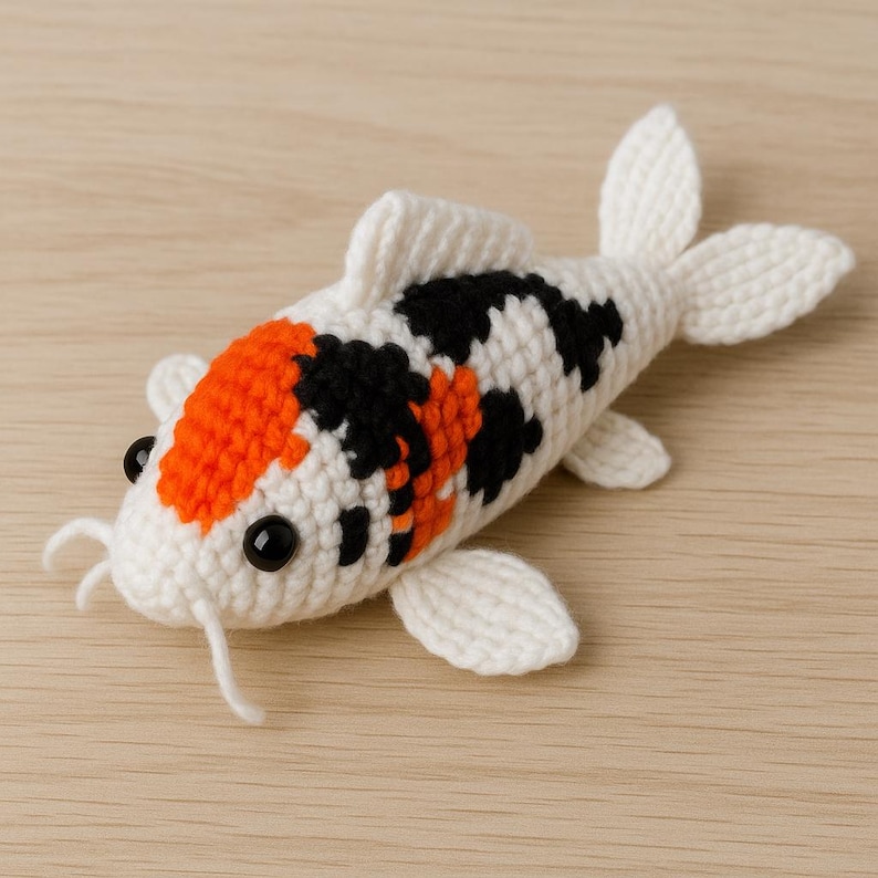Crochet/amigurumi Pattern Koi Carp PDF Instant Download - Etsy