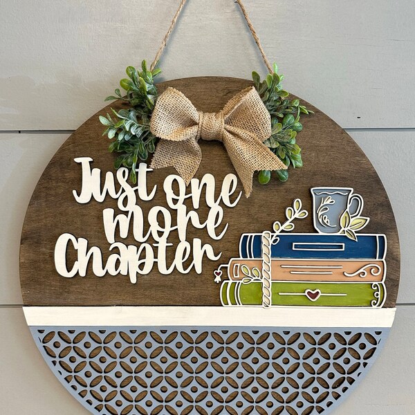 Book Door Hanger - Etsy