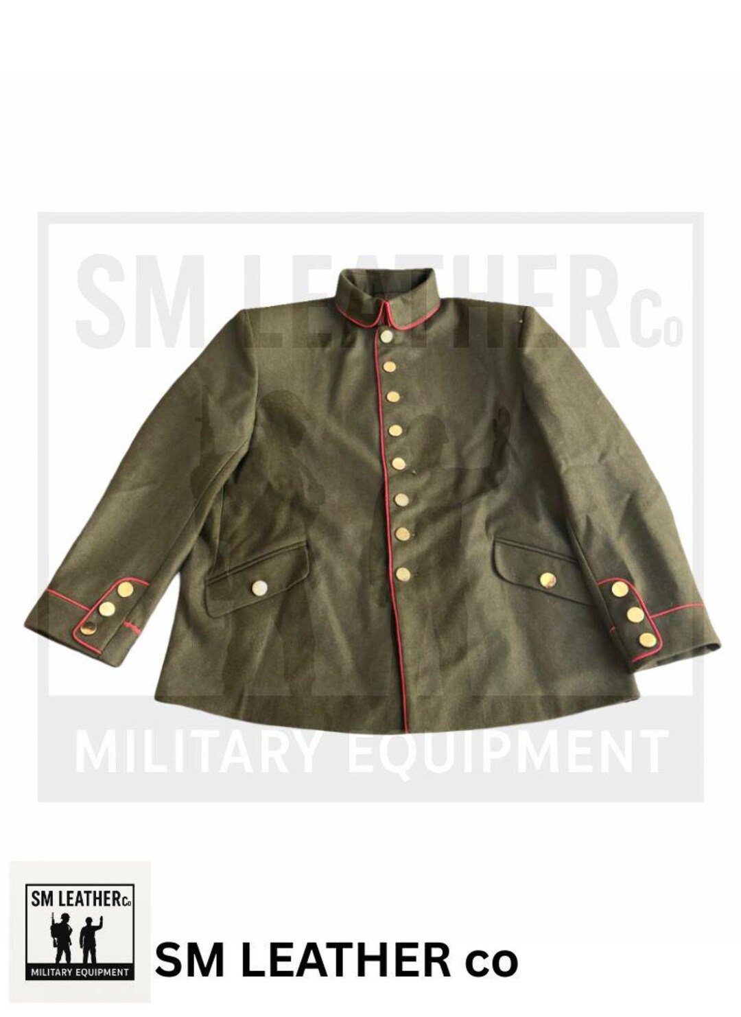 WW1 German Prussian Infantry Feld Rock – Reproduction Field Tunic With ...