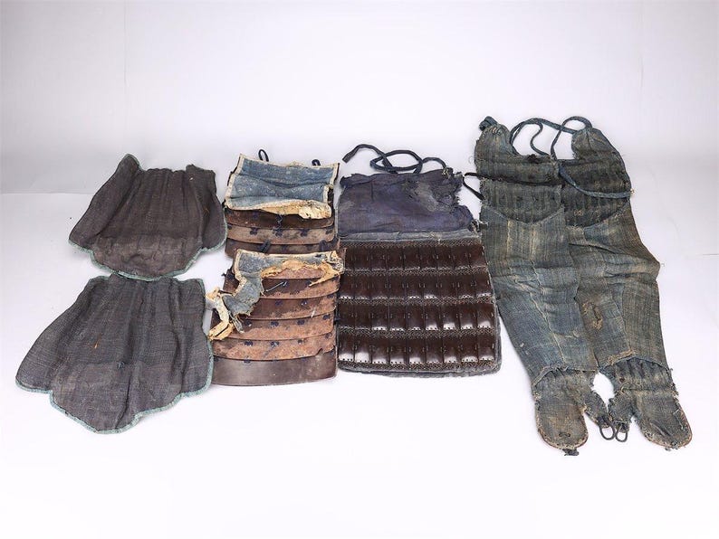 Wabi-sabi Samurai Armor Set (sode,kote,haidate) | Guaranteed Authentic ...