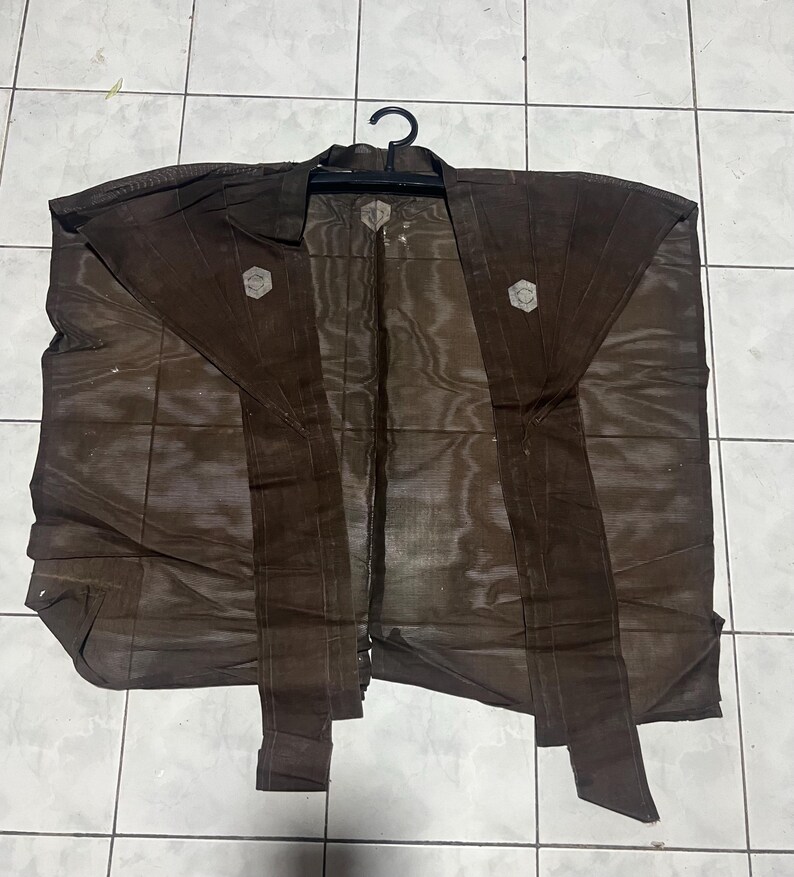 Authentic Edo Period Samurai Kataginu Vest | Antique Japanese Kamishimo ...
