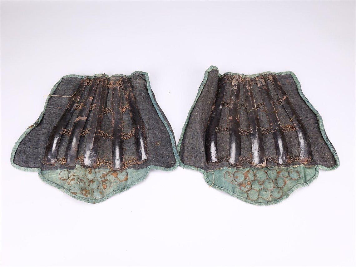 Wabi-sabi Samurai Armor Set (sode,kote,haidate) | Guaranteed Authentic ...