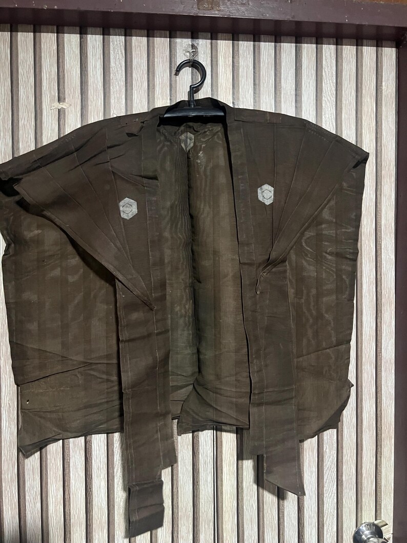 Authentic Edo Period Samurai Kataginu Vest | Antique Japanese Kamishimo ...