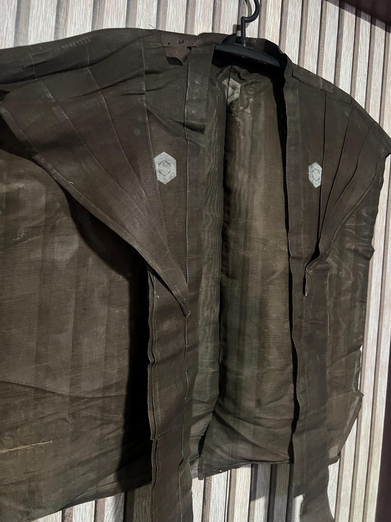 Authentic Edo Period Samurai Kataginu Vest | Antique Japanese Kamishimo ...