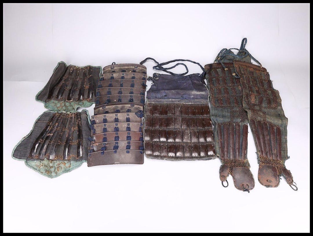 Wabi-sabi Samurai Armor Set (sode,kote,haidate) | Guaranteed Authentic ...