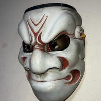 Ancient Tengu Mask, a Traditional Japan Mask for Wearing & Deco ...