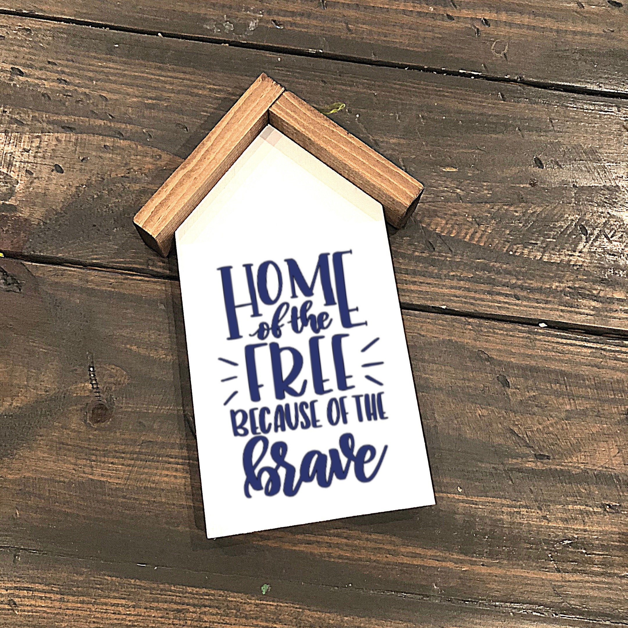 House Shaped Sign - Etsy