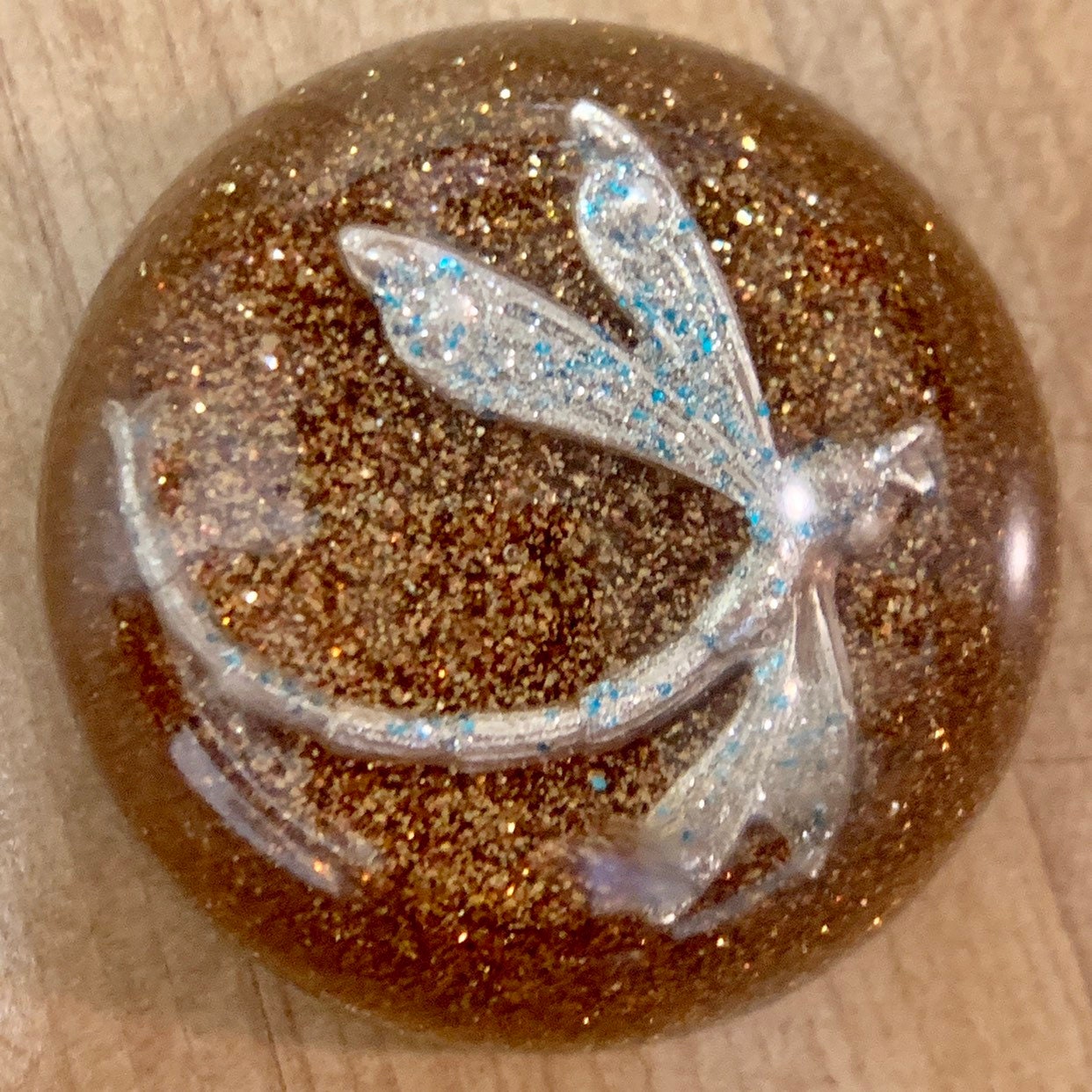 Dragonfly in Amber-Dragonfly Paperweight- Resin Paperweight-Outlander ...