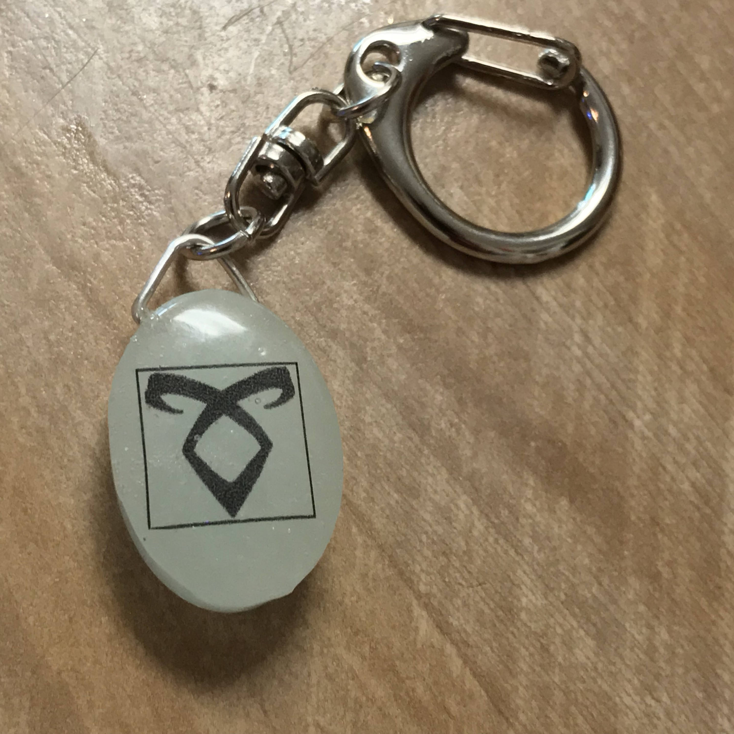 SALE! Shadowhunter Keychain~Angelic Power Keychain~Glow Keychain~Glow ...