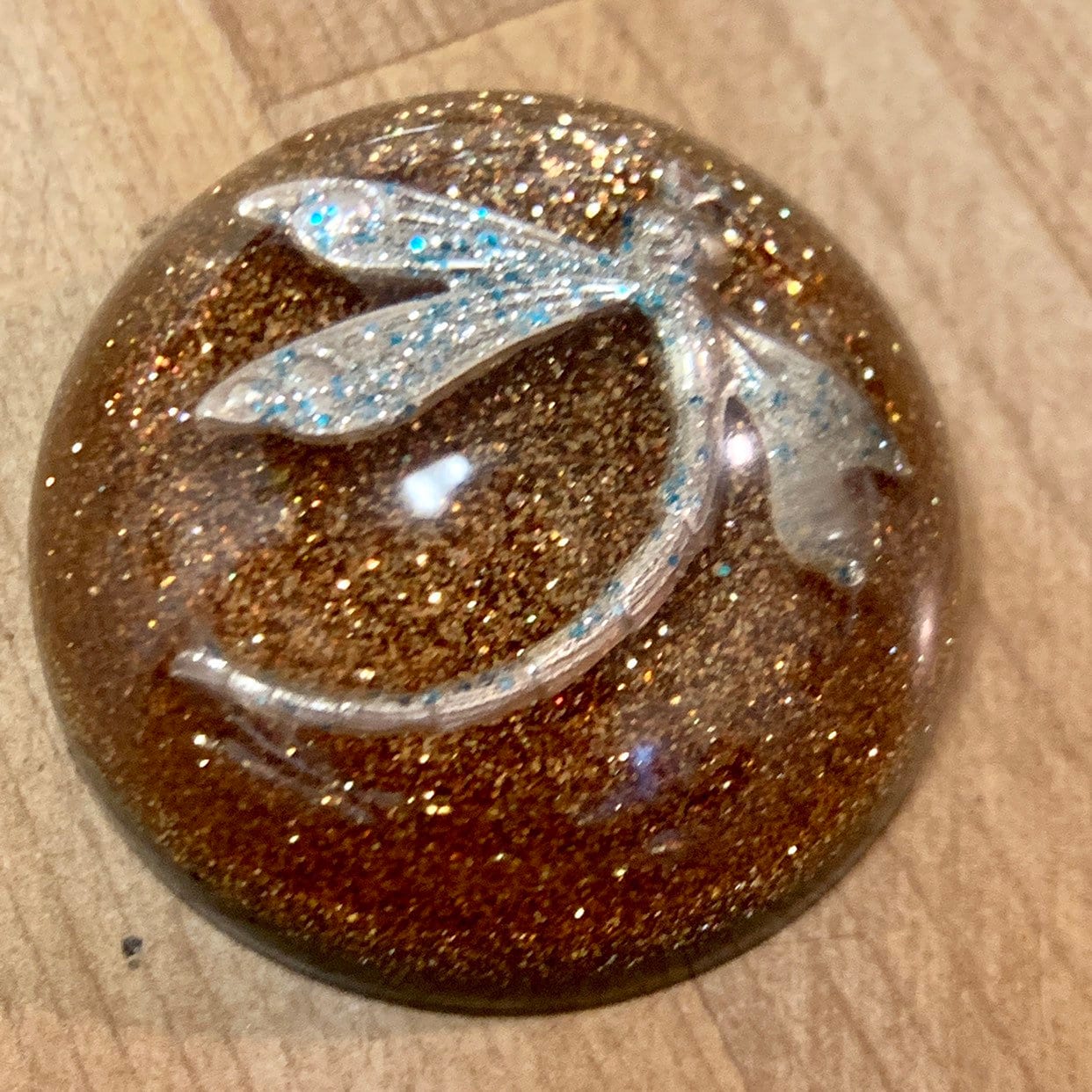 Dragonfly in Amber-Dragonfly Paperweight- Resin Paperweight-Outlander ...