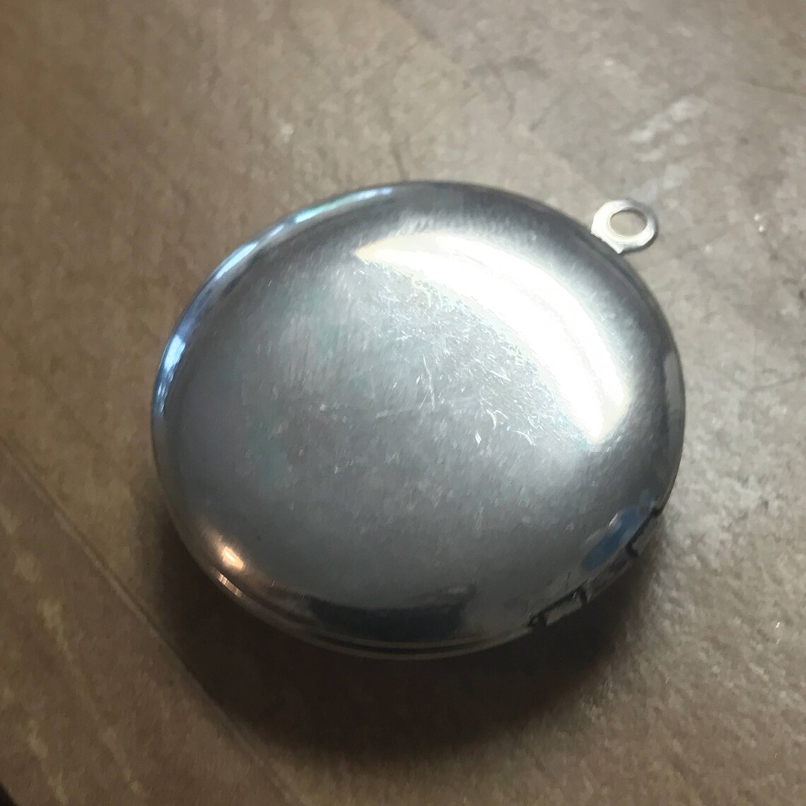 Silver Locketelegantclock Locket-photo Locket-silver | Etsy