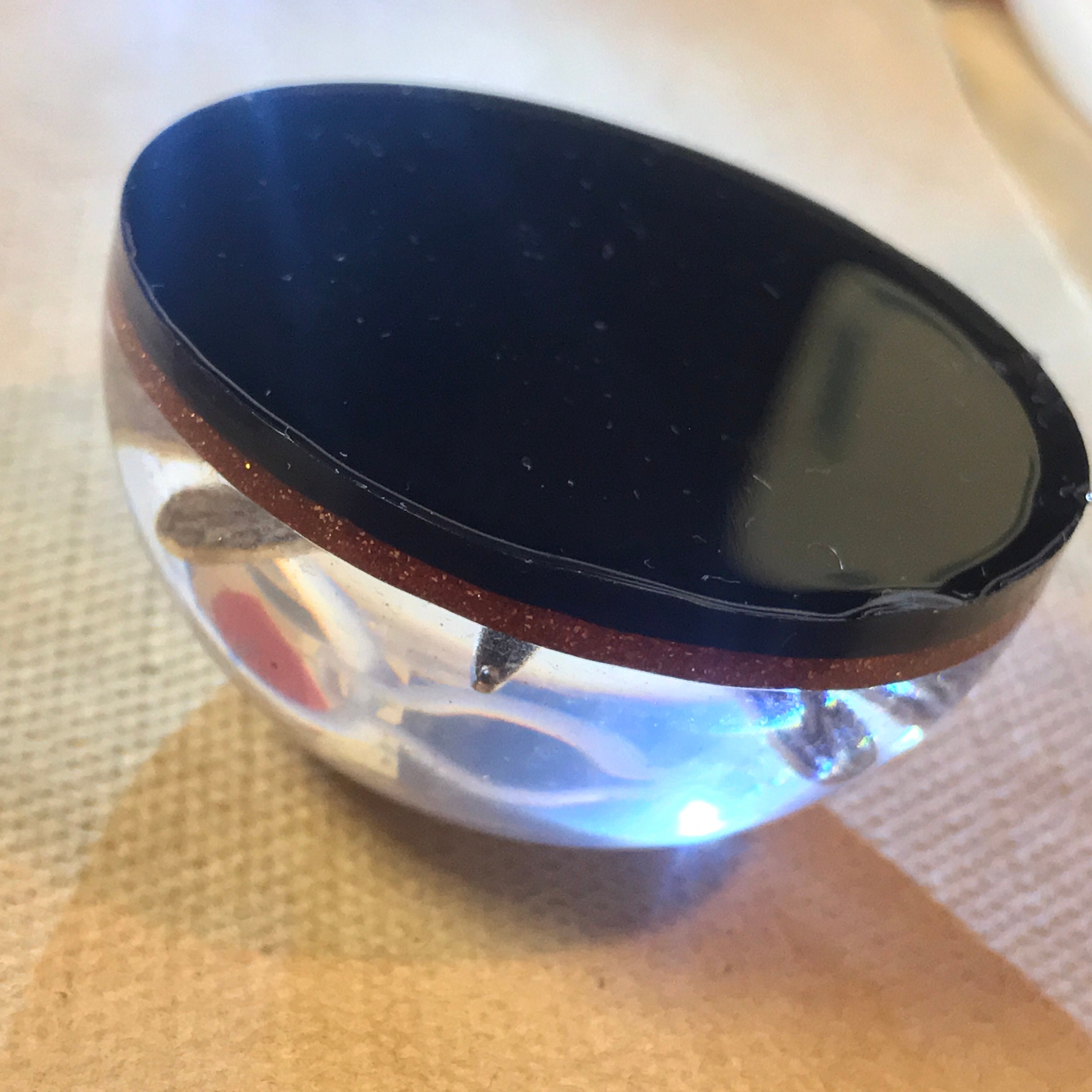 Dragonfly in Amber-Dragonfly Paperweight- Resin Paperweight-Outlander ...