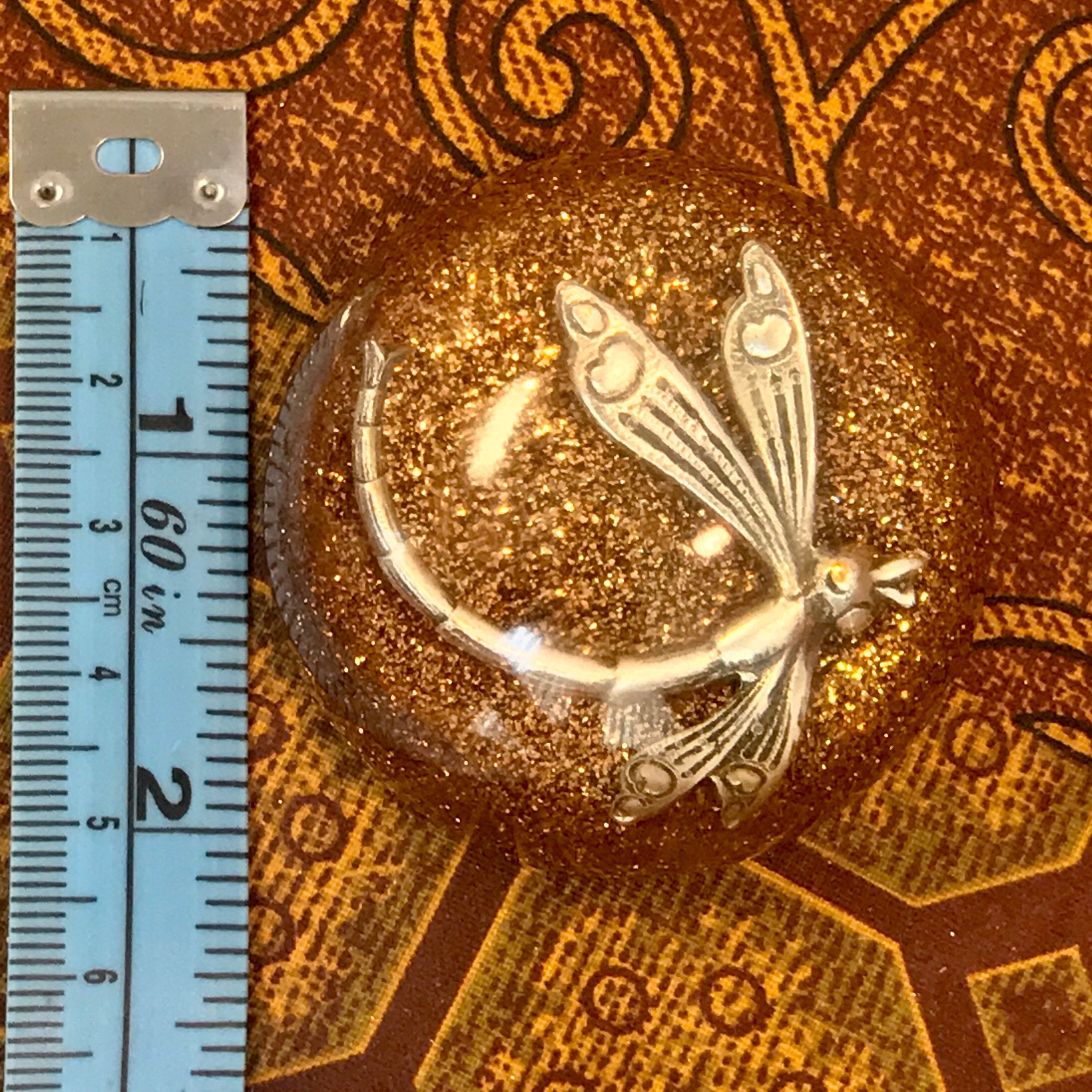 Dragonfly in Amber-Dragonfly Paperweight- Resin Paperweight-Outlander ...