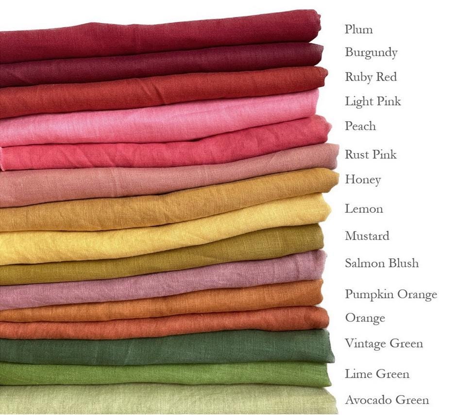 Odette Linen Dress – Vintage Red Shirt Dress | Modest Cottagecore Midi ...