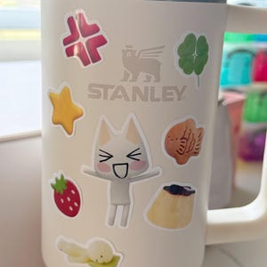 Jumicore Hesei Retro Japanese Y2K 2000s Glossy Sticker Sheet | Smiski ...